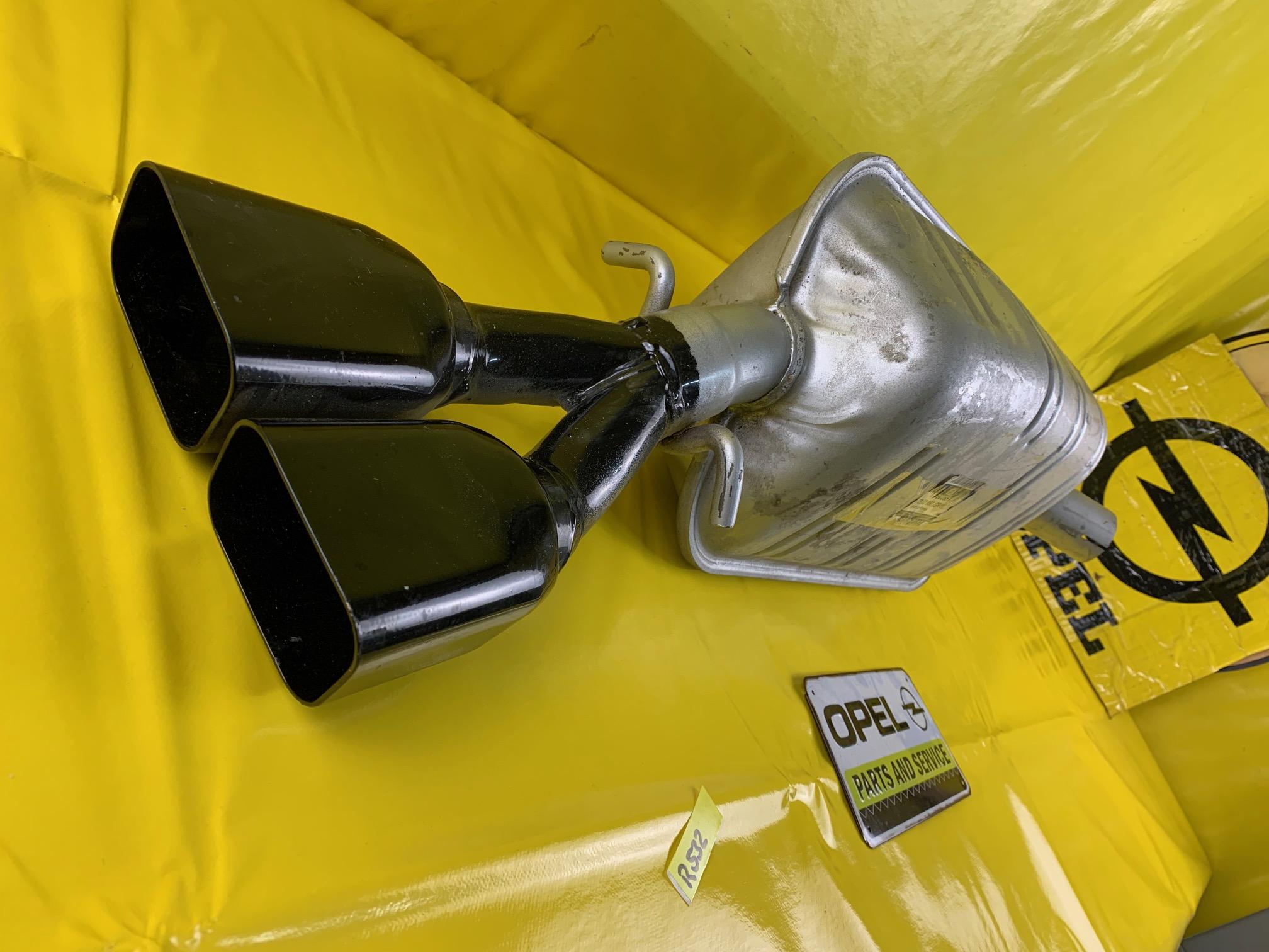 NEU ORIGINAL OPEL Calibra C20XE Auspuff Endtopf Schalldämpfer 2,0 ...